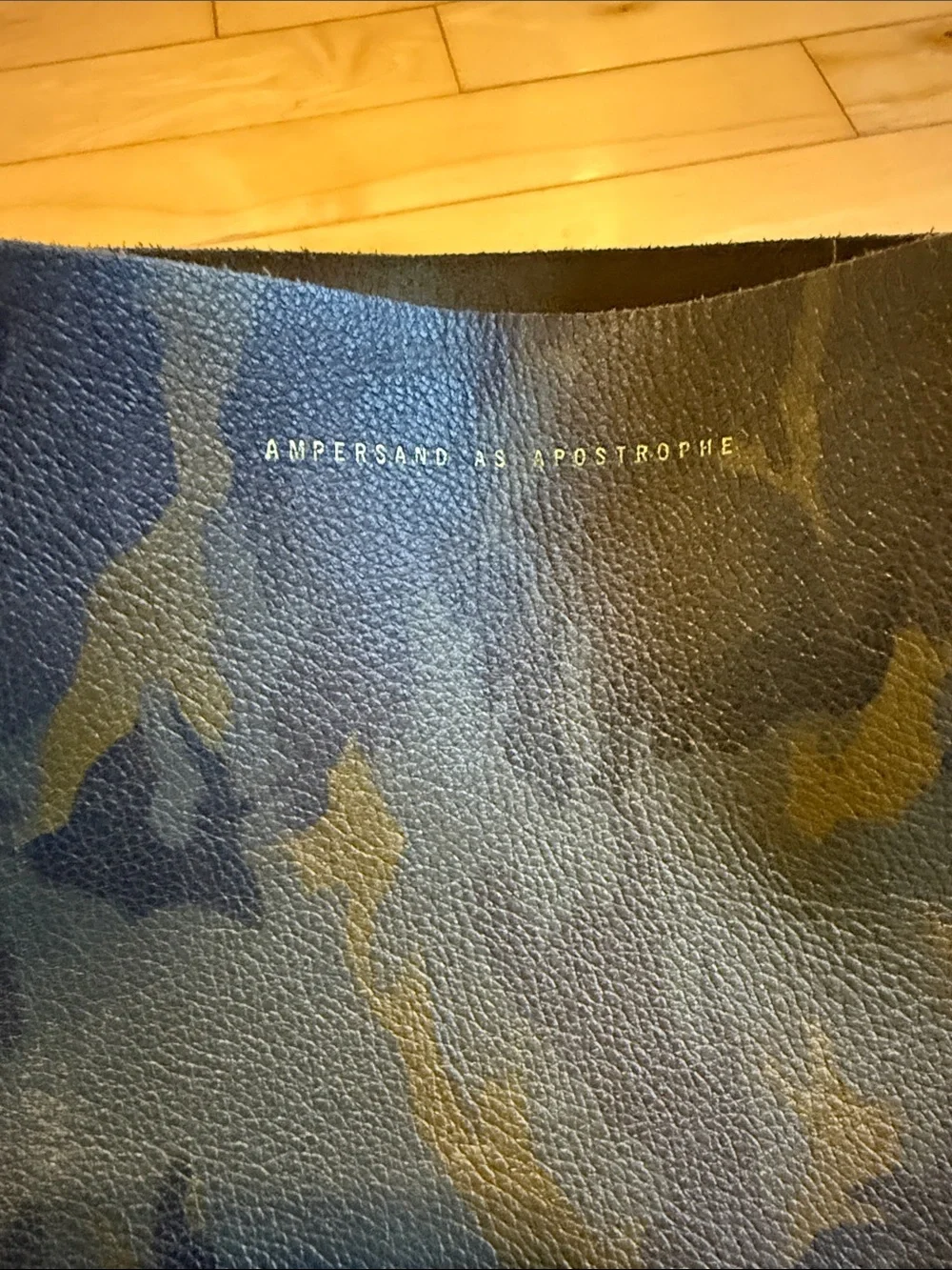 Ampersand As Apostrophe | Bags | Ampersand As Apostrophe Camo Leather ...
